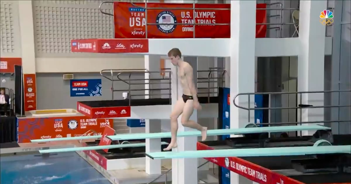 Team USA | Carson Tyler Finishes Second in the Men's 3-Meter Springboard Final and Historically ...